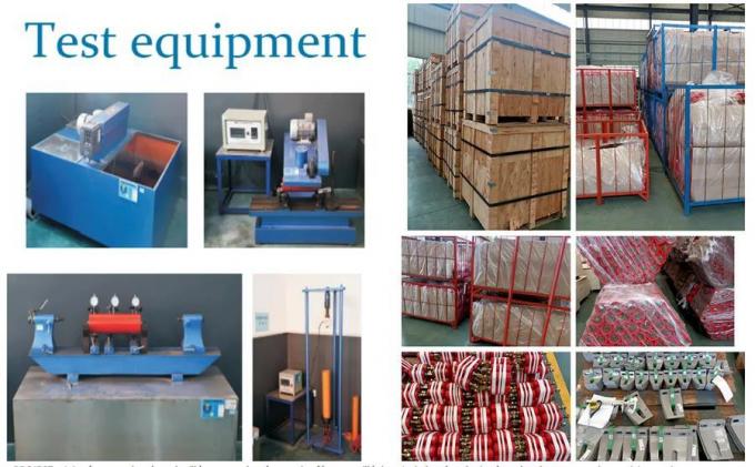 Conveyor Belt Pulley with Herringbone Chevron Rubber Lagging