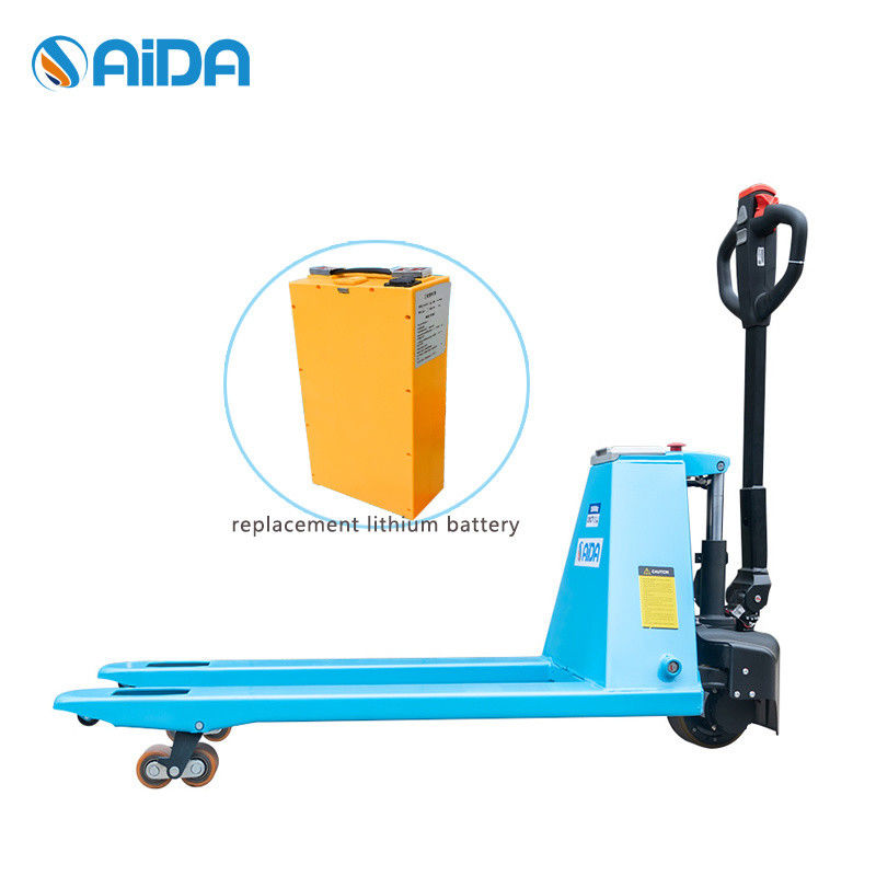 1.5 Ton Material Handling Pallet Equipment Electric Pallet Truck with ...