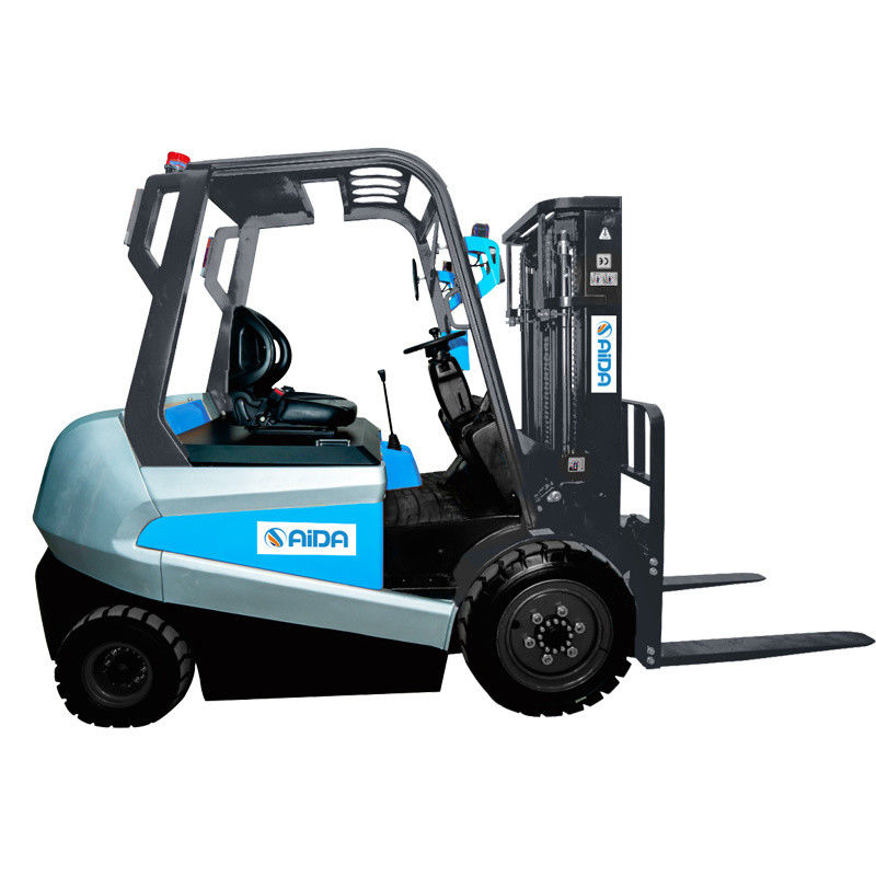 ISO approved Electric Lifts For Trucks , 4 Wheel Electric Forklift 2.5t ...