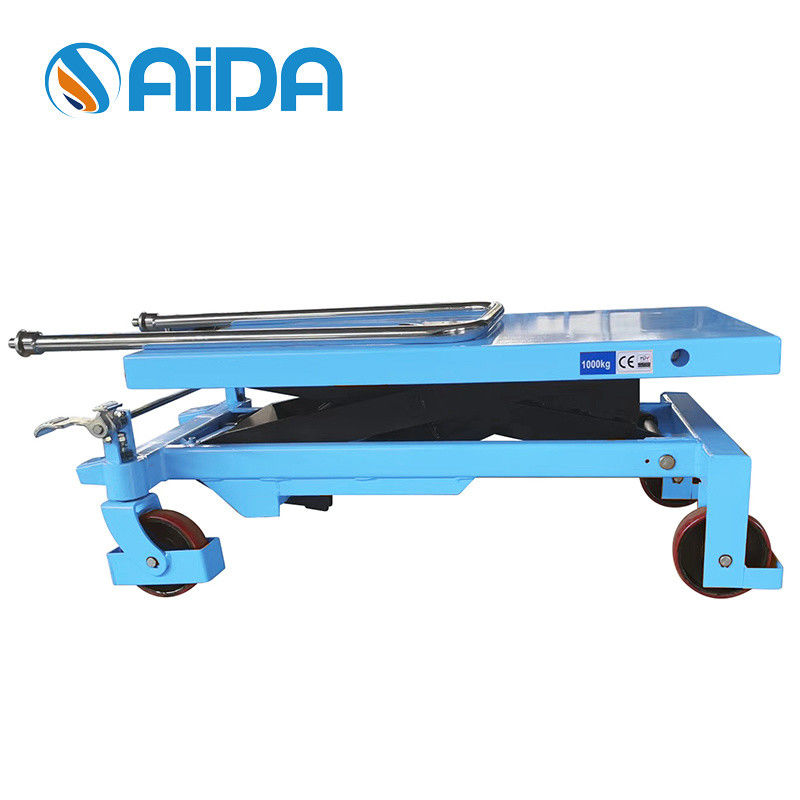 Industrial Hydraulic Table Lifter Platform 1000kg Scissor Type small ...