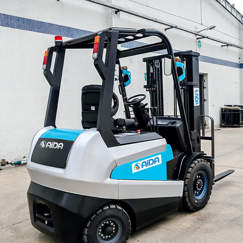 Transpallet Electric Powered Forklift With Scale Four Wheel Type 4 ...