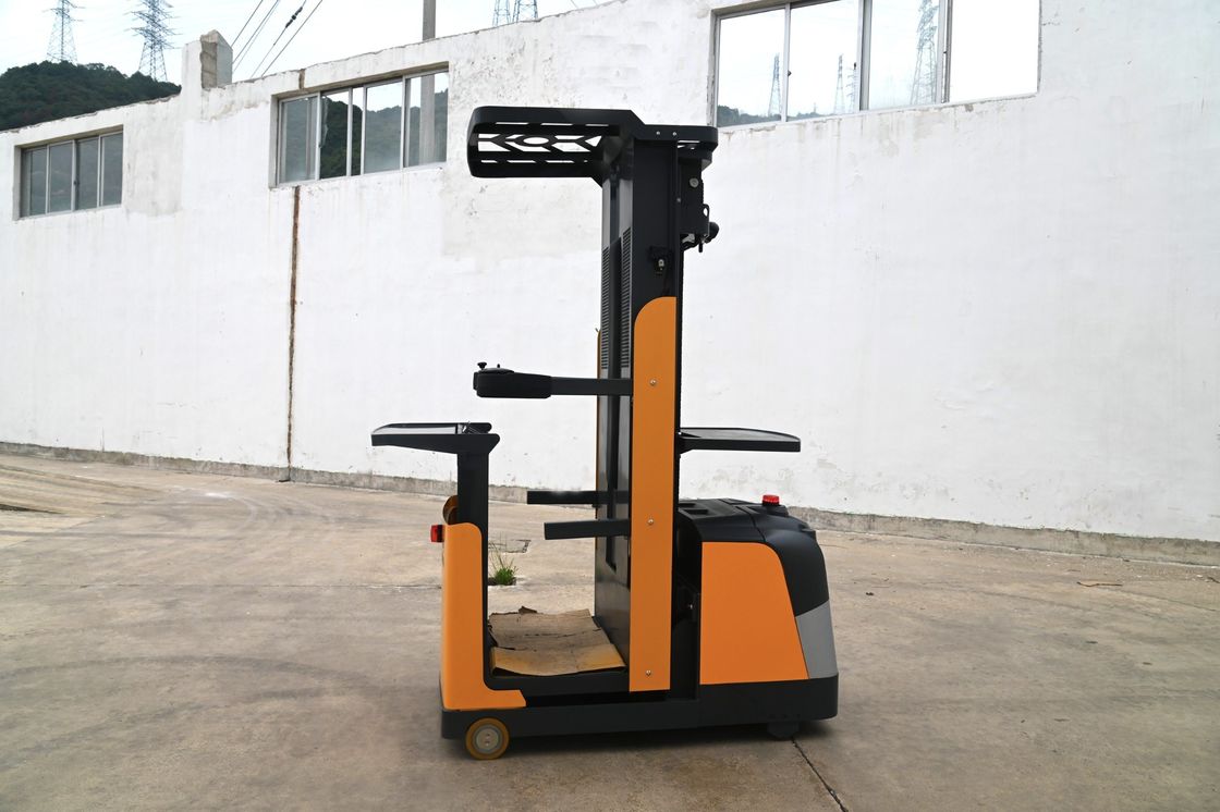 Full Electric Aerial Warehouse Order Picker 300kg Capacity High Performance