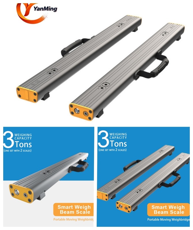 Portable Pallet Beam Scale 3000kg Load Capacity
