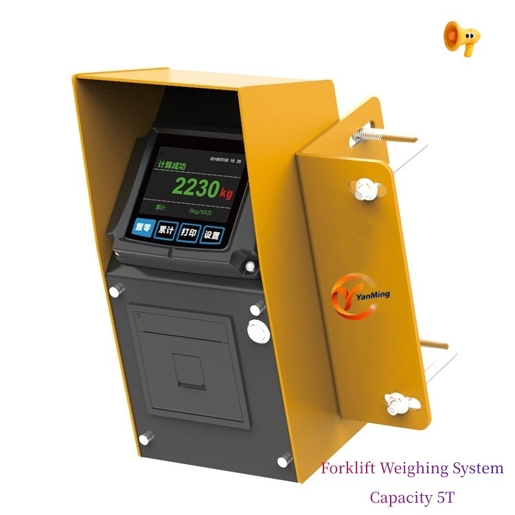5000kg Digital Forklift Scales with ±1% Accuracy
