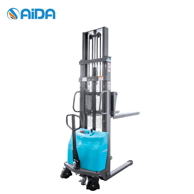 Powered Pallet Semi Electric Hand Stacker 1500 Kg Walkie Explosion Proof