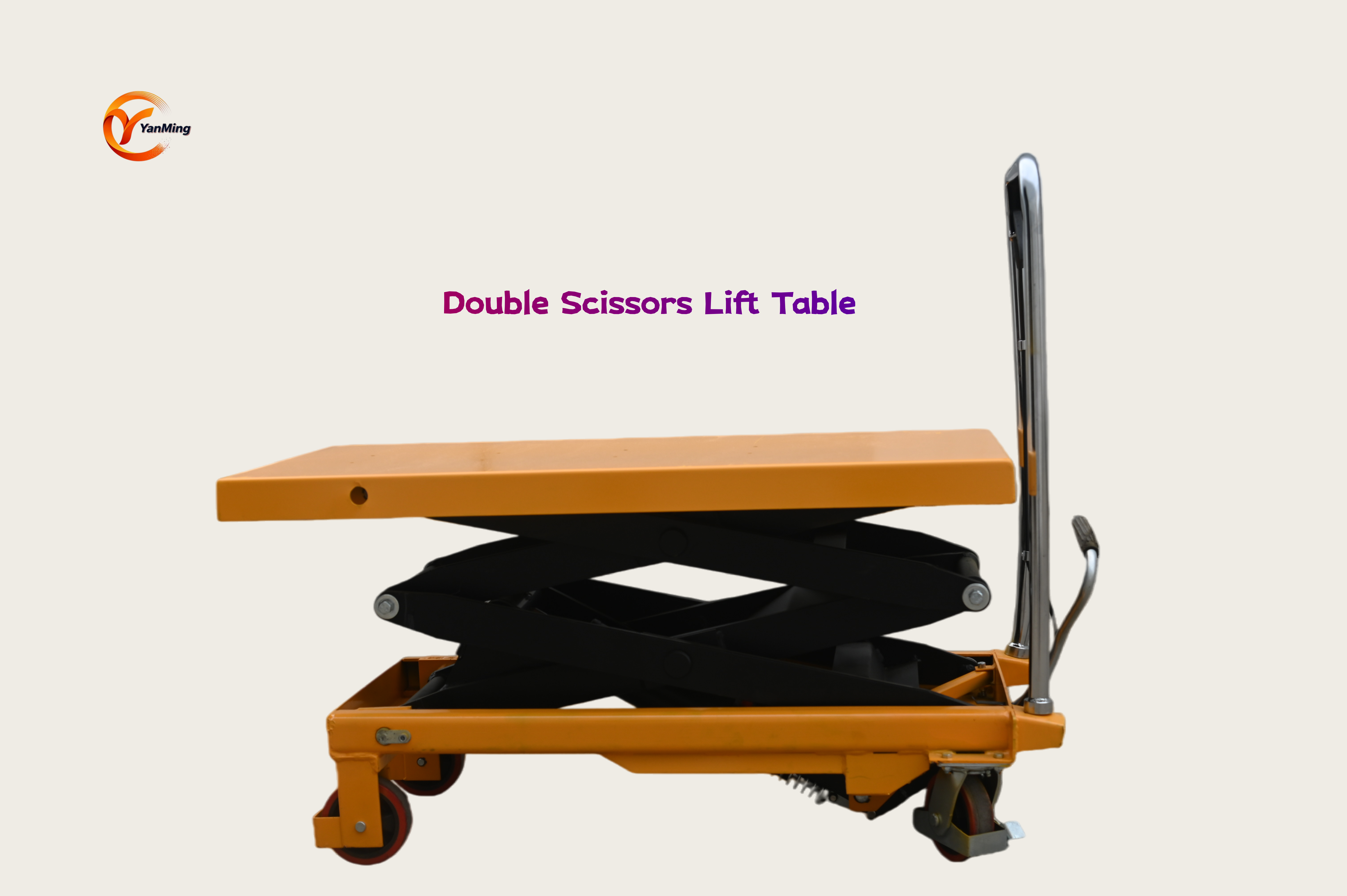 105 Kg Capacity Hydraulic Table Lifter Foot Pedal Lifts To 1300 Mm Height