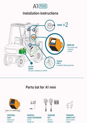 Digital Forklift Scales with Accurate Weighing 5000kg