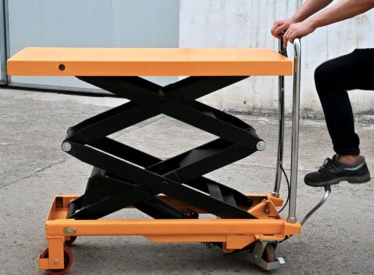 Middle Level Industrial Hydraulic Lift Platform , Warehouse Lift ...