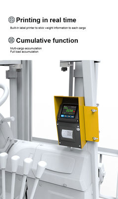Forklift weighing Scale mounted digital scale for electric forklift and ...