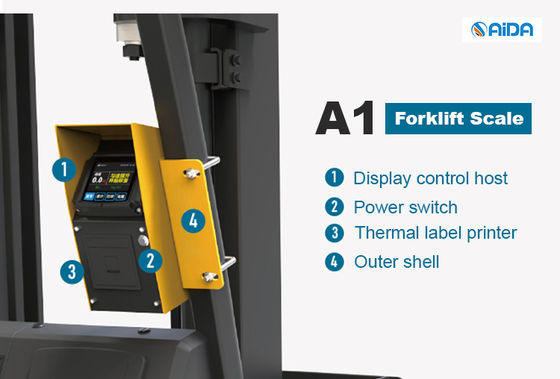 Forklift weighing Scale mounted digital scale for electric forklift and ...