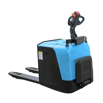 2 Ton Load Capacity Stand on Electric Pallet Truck for Material Handling